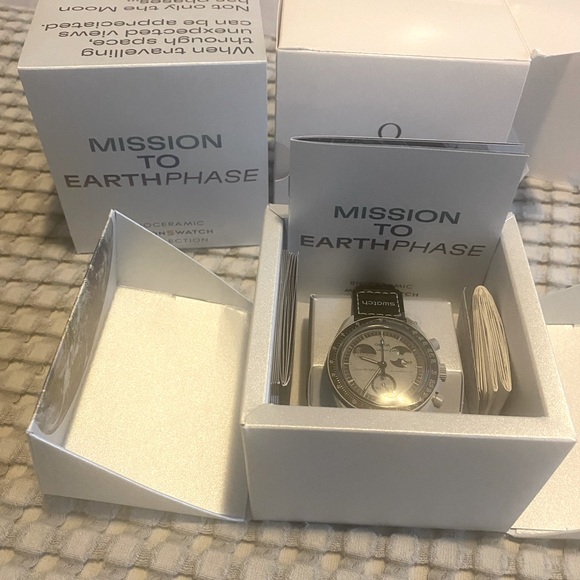 Swatch | Accessories | Swatch X Omega Earthphase Limited Edition | Poshmark